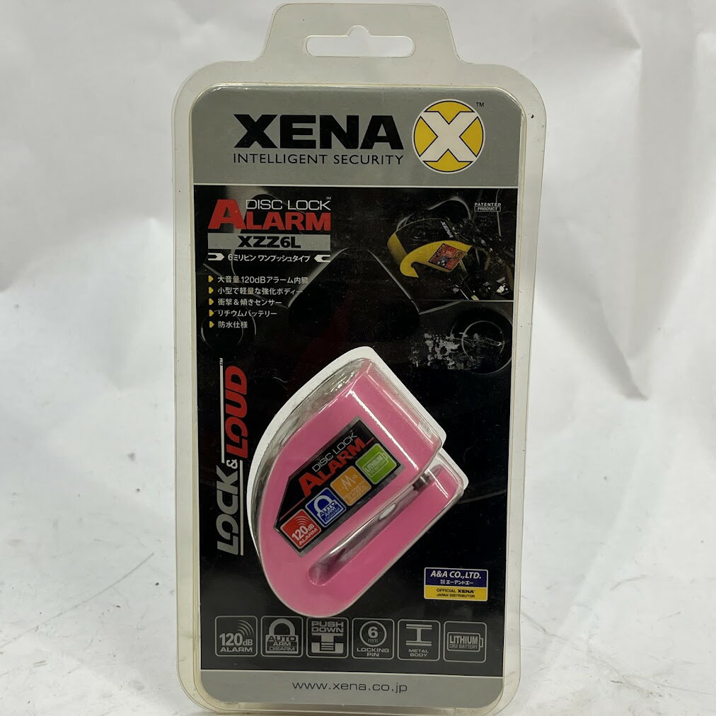 　　XENA XZZ6L ディスクアラーム ピンク（XZZ6L-PK)　120dB大音量　ゼナ　乾電池新品CR2 ブランド ゼナ 色・柄 ピンク 素材 メタル 仕様 赤外線振動センサータイプ サイズ(cm) 幅7*高5*奥3.5 付属品 C...