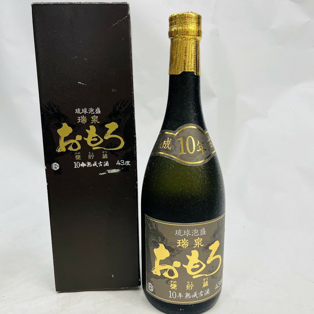 洋酒　　瑞泉 おもろ 10年 43度 [ 焼酎 沖縄県 720ml ] 内容量 (ml) 720 アルコール度数 43 原産国 沖縄 付属品 箱 未開栓。梱包して宅急便でお送りします。 C　O　N　D　I　T　I　O　N 参考ランクは、 商...