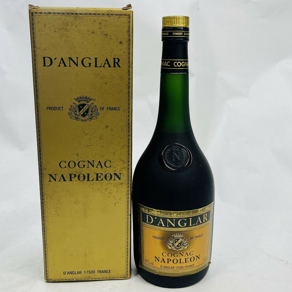 洋酒　　ダングラーコニャックナポレオンブランデー700ml40度 内容量 (ml) 700 アルコール度数 40 原産国 フランス 付属品 ※古酒につきコルクが破損しやすいです。慎重に開栓しましてもきっと起こります。コルクは無保証ですのでご...