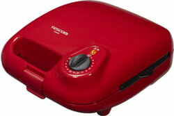 家電　　テスコム マルチホットサンドメーカー HSM530-R レッド系 型番 HSM530-R 色 レッド系 素材 仕様 プレート3種類 サイズ(cm) 箱サイズ約W28.5×H30.0×D21.5 参考定価 0 重さ(kg) 2.2 付...