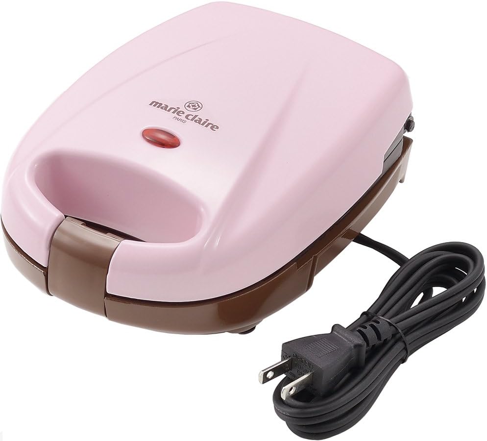 家電　　本体のみ タマハシ marie claire ホットサンドメーカー ピンク系 TA-P01-01 型番 TA-P01-01 色 ピンク系 素材 仕様 260W、1枚焼 サイズ(cm) 約W13.0×H8.5×D19.0 参考定価 0...