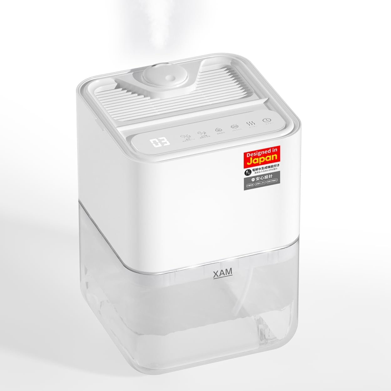 家電　　CASALOMAYA ハイブリット加湿器 5.0L H840 ホワイト系 型番 H840 色 ホワイト系 素材 仕様 タンク：5.0L、ハイブリット式 サイズ(cm) 箱サイズ約W25.0×H34.5×D25.5 参考定価 0 重さ...