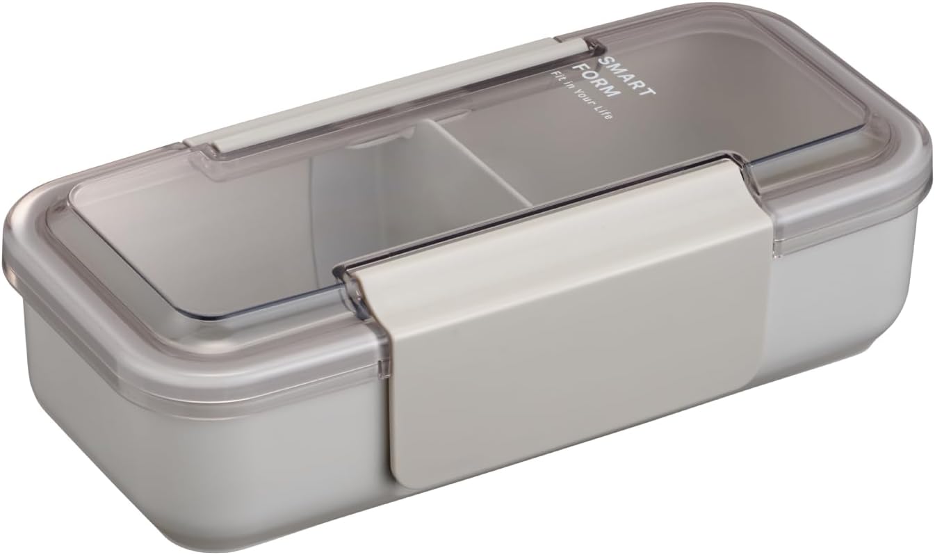 　　岩崎工業 ラストロウェア 弁当箱 イージーケア ランチボックススリム 男性 1段 600ml ライトグレー パッキン一体型 洗いやすい レンジ対応 食洗器対応 B-1491 LN ブランド 岩崎 色・柄 ライトグレー 素材 ポリプロピレ...