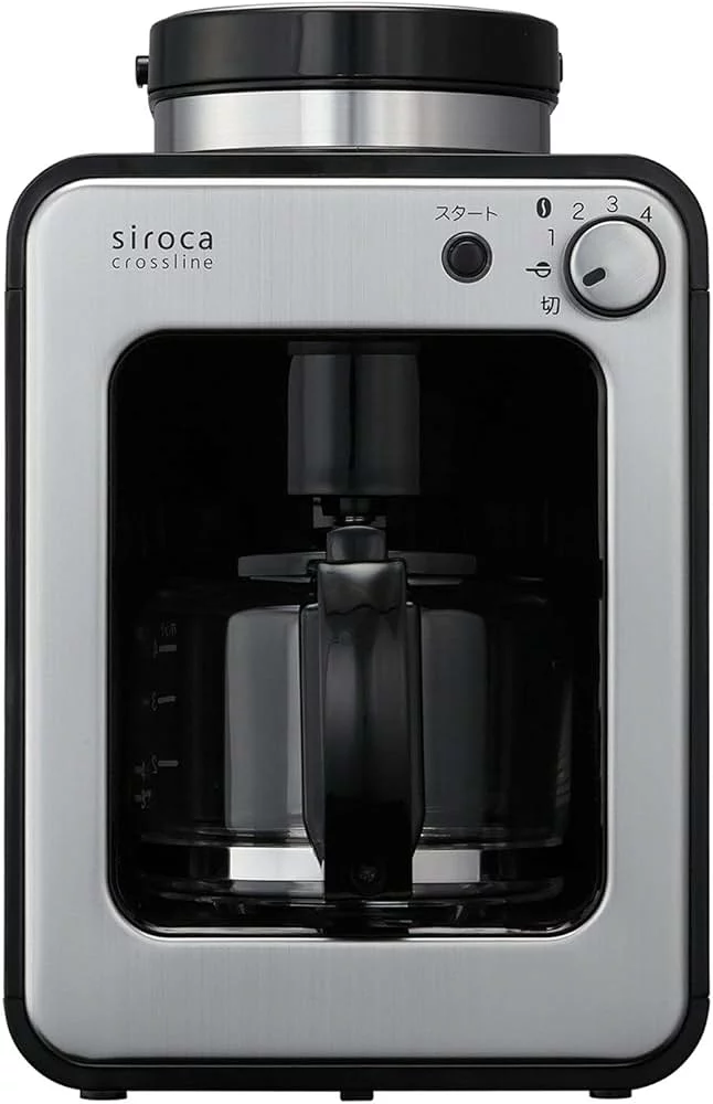 家電　　本体のみ シロカ 全自動コーヒーメーカー 4杯用 ステンレスシルバー SC-A121-SV 2017年製 型番 SC-A121-SV 色 シルバー系 素材 仕様 4杯用、全自動 サイズ(cm) 約W17.3×H27.0×D22.0 ...