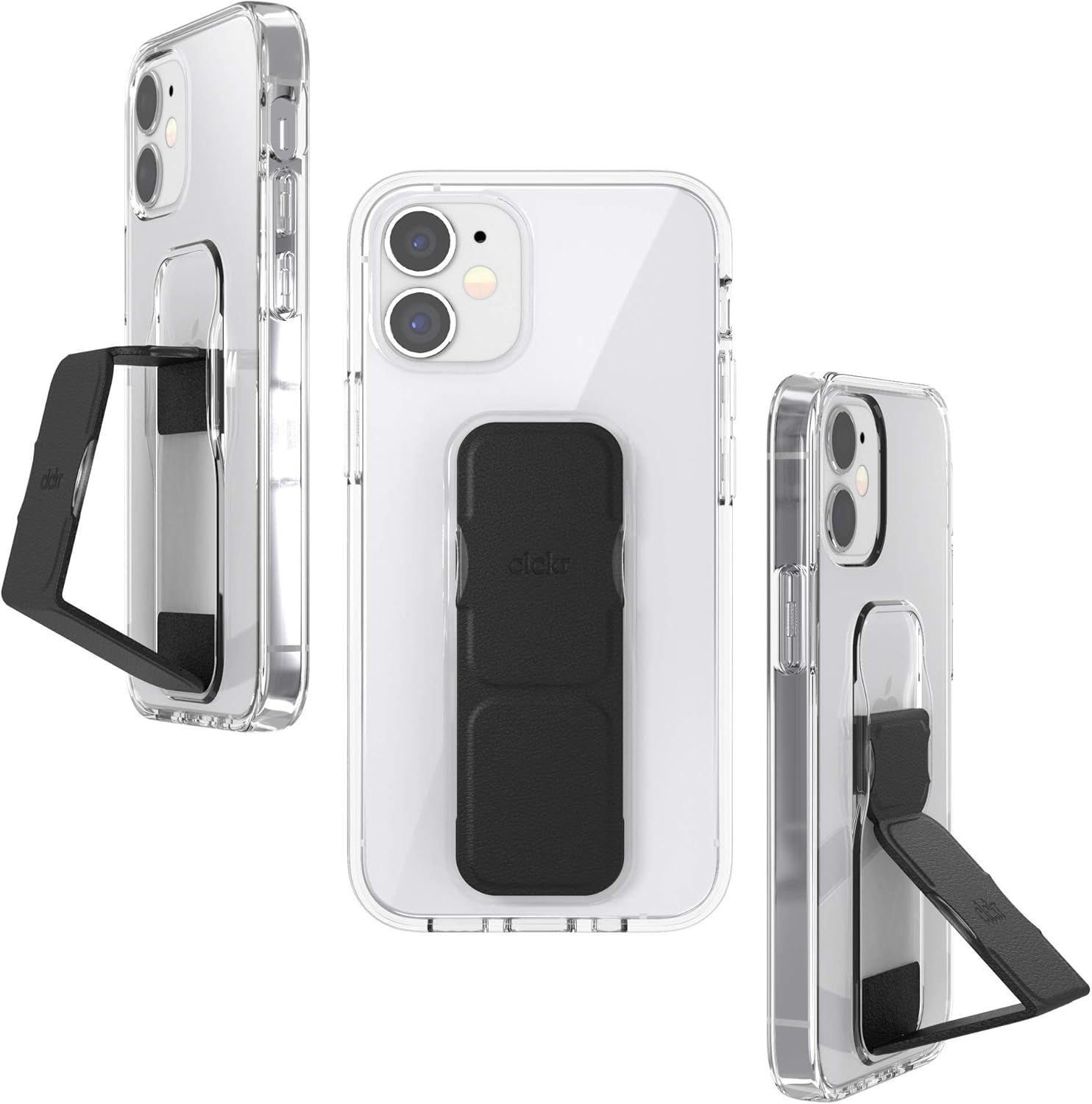 ソフト　　CLCKR iPhone12 Mini ケース 5.4インチ クリア 2-in-1 一体型 縦置き/横置き レザー (クリアxブラック） 素材 PU 仕様 対応機種：iPhone 12 mini 定価 0 付属品 未使用品です。 ...