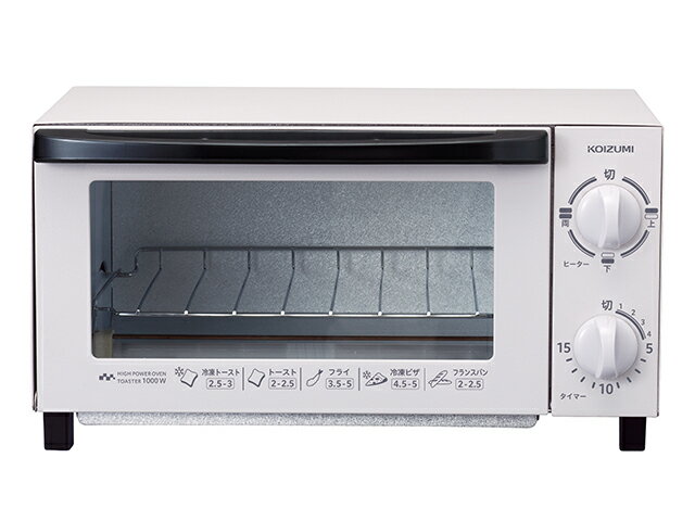 家電　　箱無し コイズミ オーブントースター KOS-1034/H グレー系 2023年製 型番 KOS-1034/H 色 ライトグレー系 素材 仕様 1000W、トースト2枚 サイズ(cm) 約W36.0×H19.4×D23.6 参考定価...