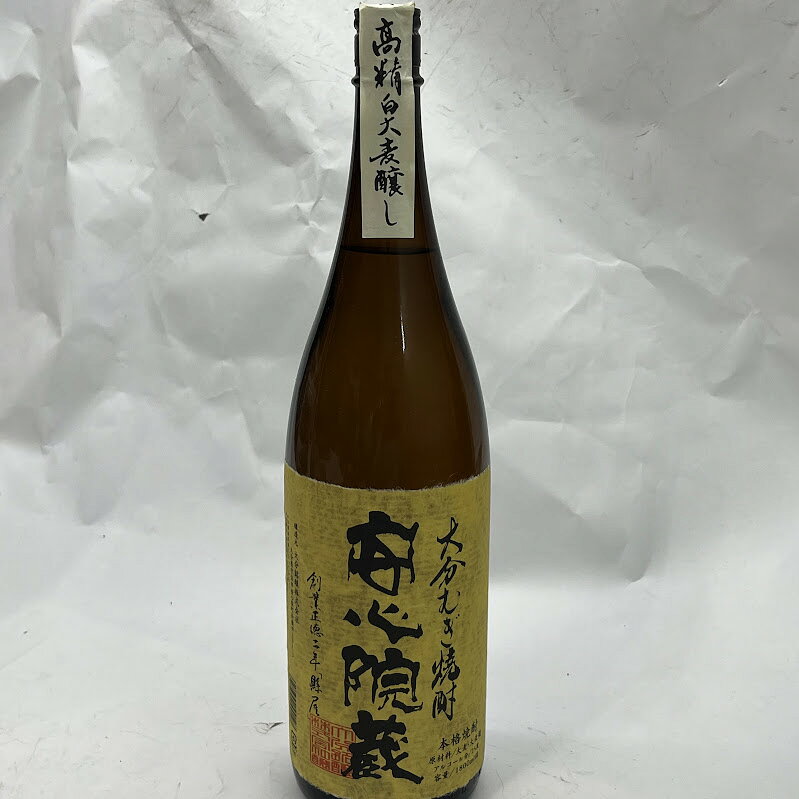 洋酒　　大分銘醸 安心院蔵 麦 瓶 [ 焼酎 25度 大分県 1800ml ] 内容量 (ml) 1800 アルコール度数 25 原産国 大分 付属品 未開栓。梱包の上宅急便でお送りします。 C　O　N　D　I　T　I　O　N 参考ランクは...