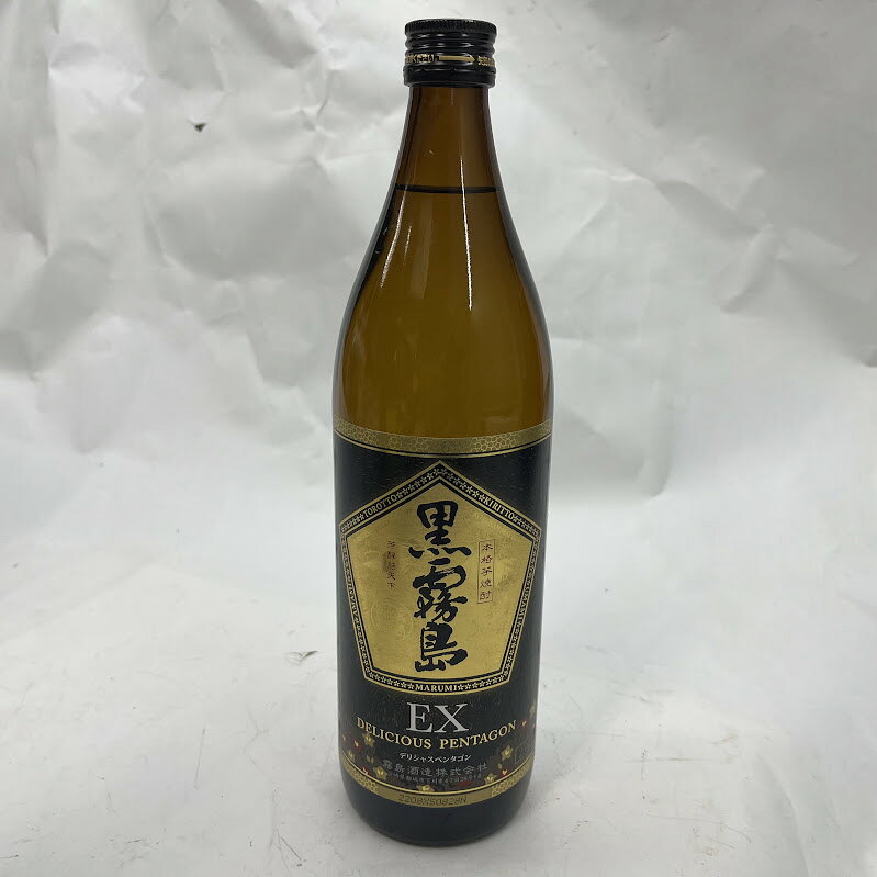 洋酒　　黒霧島 EX 900ml 瓶 1本 霧島酒造 芋焼酎 25度　デリシャス・ペンタゴン 内容量 (ml) 900 アルコール度数 25 原産国 宮崎 付属品 なし 未開栓。梱包の上宅急便でお送りします。 C　O　N　D　I　T　I　O...