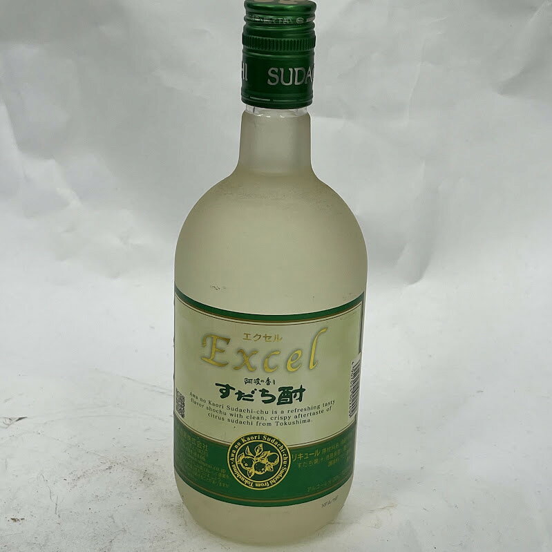 洋酒　　すだち酎エクセル 旧ボトル リキュール 720ml　20度 内容量 (ml) 720 アルコール度数 20 原産国 徳島 付属品 未開栓。梱包の上宅急便でお送りします。 C　O　N　D　I　T　I　O　N 参考ランクは、 商品状態 ...