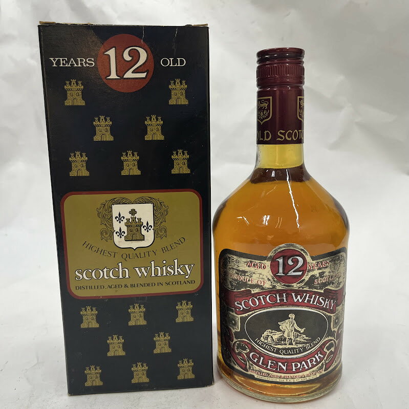 洋酒　　グレン・パーク12年　スコッチウイスキー　700ml　40% 内容量 (ml) 700 アルコール度数 40 原産国 イギリス 付属品 箱 ※古酒につきコルクが破損しやすいです。慎重に開栓しましてもきっと起こります。コルクは無保証で...