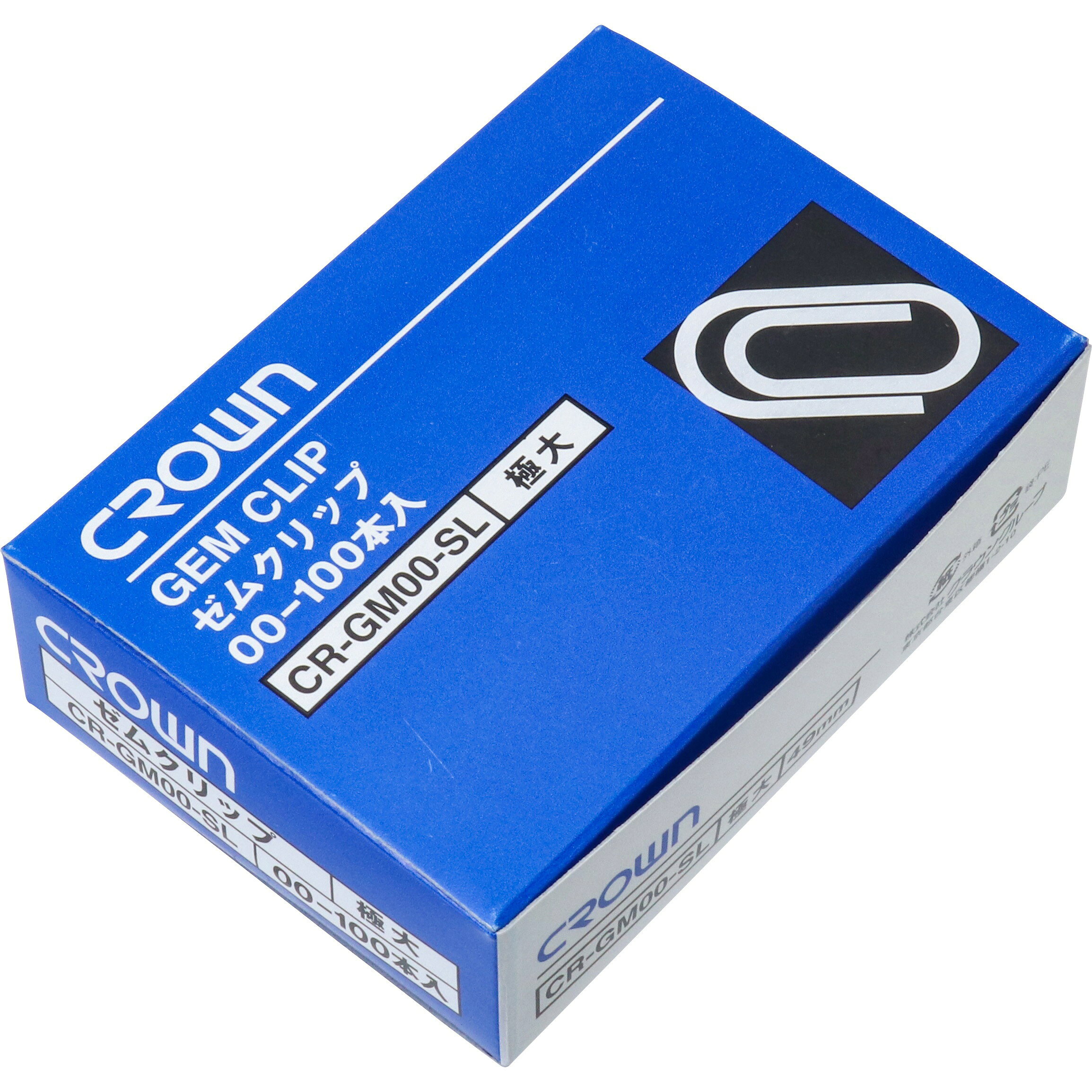 ソフト　　クラウン ゼムクリップ CR-GM00-SL 極大 全長49mm 100本入×2個セット 素材 仕様 全長49mm 定価 0 付属品 箱の状態若干悪いですが未使用品です。 C　O　N　D　I　T　I　O　N 参考ランクは、 状態 ...