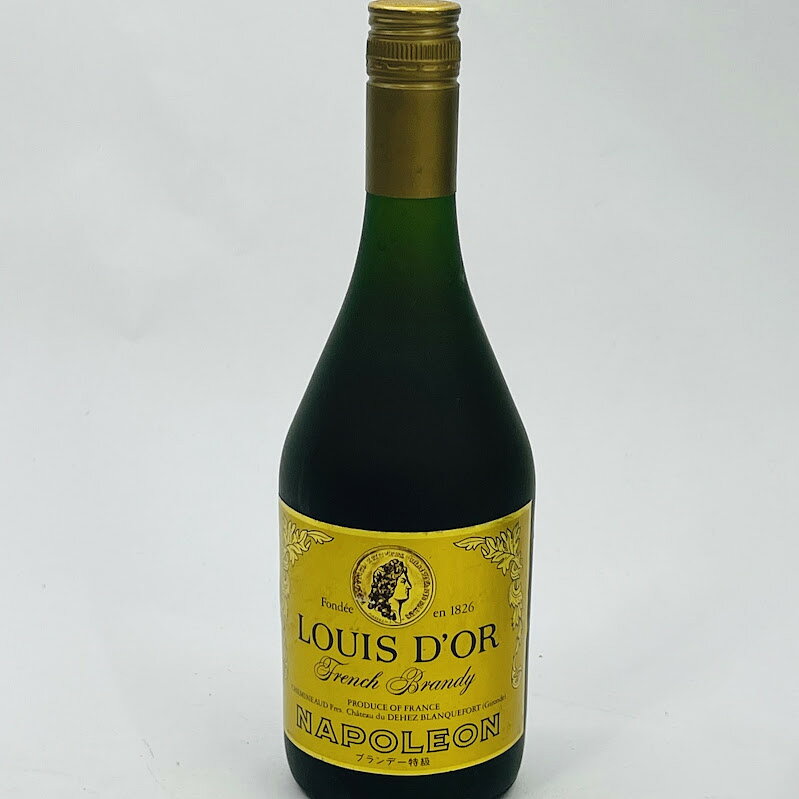 洋酒　　ルイスドール特級ナポレオンブランデー700ml40度 内容量 (ml) 700 アルコール度数 40 原産国 フランス 付属品 ※古酒につきコルクが破損しやすいです。慎重に開栓しましてもきっと起こります。コルクは無保証ですのでご理解...