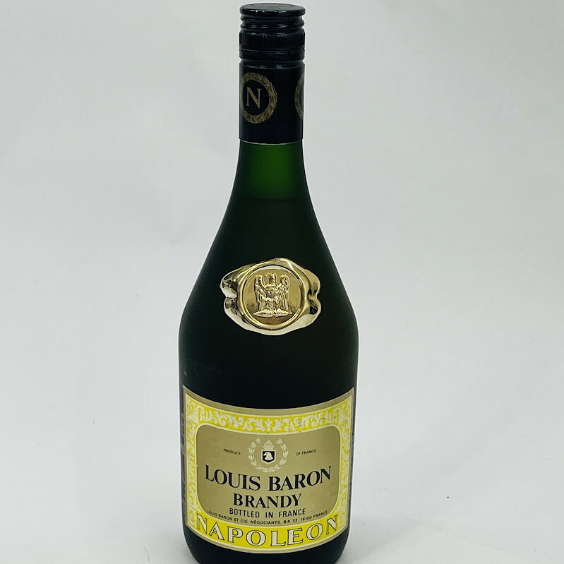 洋酒　　ルイスバロンナポレオンブランデー700ml40度 内容量 (ml) 700 アルコール度数 40 原産国 フランス 付属品 ※古酒につきコルクが破損しやすいです。慎重に開栓しましてもきっと起こります。コルクは無保証ですのでご理解の上...