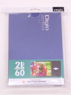 　　ナカバヤシ Digioフォトストッカー 2Lサイズ 1段ポケット DGPC61 ブランド ナカバヤシ 色・柄 紺 素材 ポリプロピレン（厚み0.6mm） 仕様 ポリプロピレン製2L判1段ポケット3層黒台紙30枚(写真収納枚数2L判60枚...