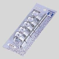 ソフト　　クラウングループ 目玉クリップパック入 小 5個パック CR-MP3-SL×2パックセット 素材 スチール 仕様 綴じ枚数：約110枚 定価 0 付属品 未使用品2パックセットです。 C　O　N　D　I　T　I　O　N 参考ランク...