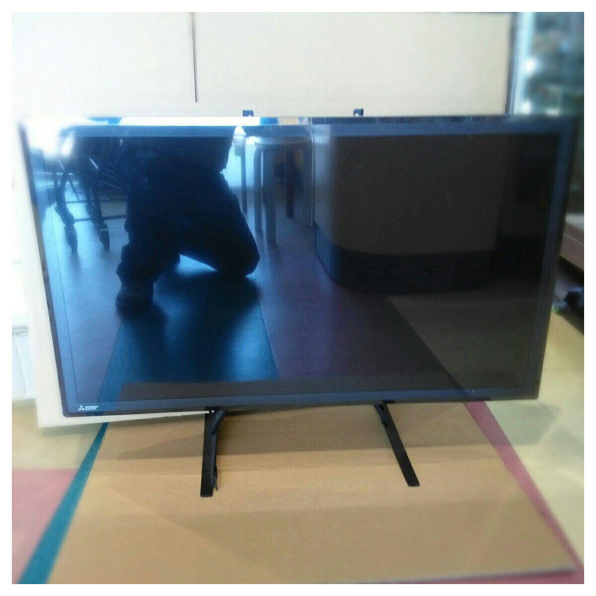 家電　　スタンド非純正 三菱電機 40型 液晶テレビ REAL フルハイビジョン LCD-40ML7 ブラック系 型番 LCD-40ML7 色 ブラック系 素材 仕様 フルハイビジョン サイズ(cm) 約W96.3×H69.0×D35.0 ...
