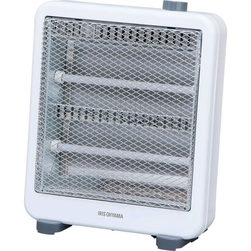 家電　　本体のみ アイリスオーヤマ 電気ストーブ IEH800W ホワイト系 2018年製 型番 IEH-800W 色 ホワイト系 素材 仕様 2段切替、800W サイズ(cm) 約W30.0×H38.0×D14.0 参考定価 0 重さ(k...