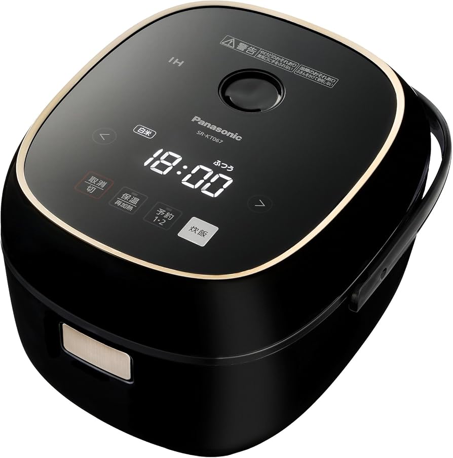 家電　　本体のみ パナソニック IH式 炊飯器 3.5合炊き SR-KT067-K ブラック系 2018年製 型番 SR-KT067-K 色 ブラック系 素材 仕様 IH式、3.5合炊き サイズ(cm) 約W25.1×H20.2×D30.8...