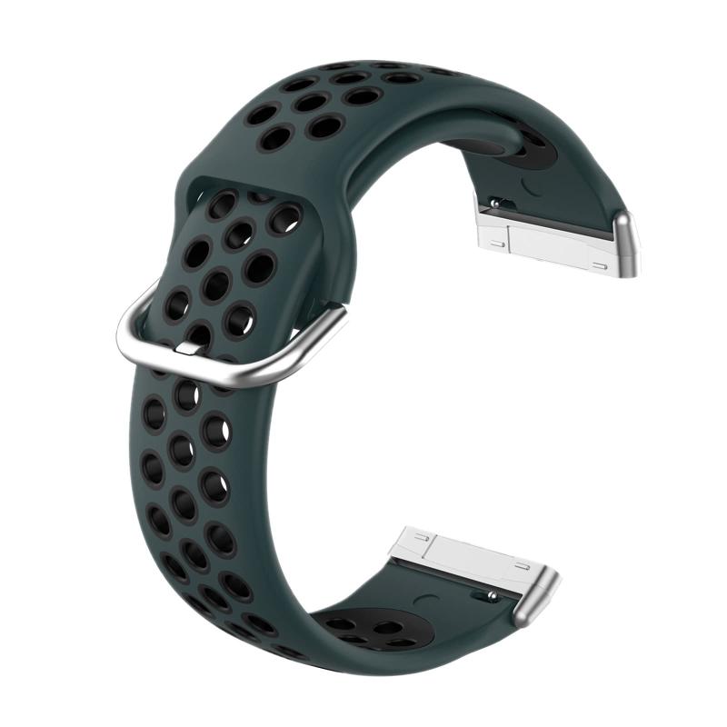 LICHIFIT fitbit versa4/versa3/sense2/sense用バンド ベルト 混色 替えバンド シリコン製 柔らかい 通気 耐久性 スポーツバンド アクセサリー対応機種：fitbit versa4，fitbit ve...