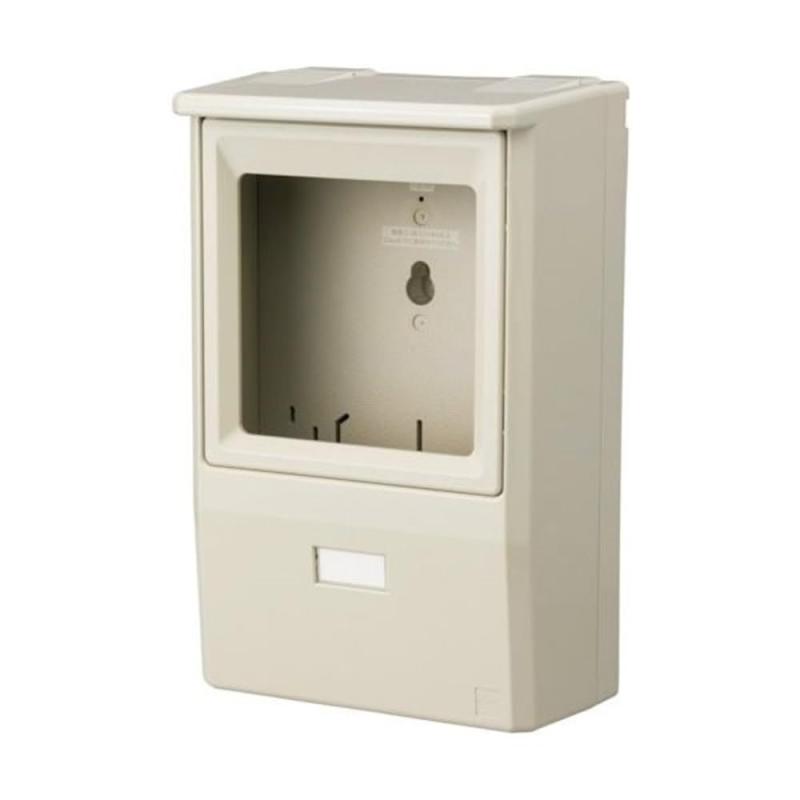 日動電工 電力量計取付板 化粧カバ－付き ND4KLBS アイボリー ND4KJS高耐候性樹脂デザインをリニューアル。ノック穴変更（当社品NDM 型同様）。材質：硬質塩化ビニル付属品：丸木ねじ4.5×50（4本）、なべタッピン4.0×35（...