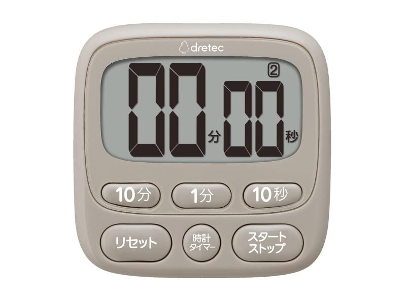 dretec(ドリテック) 大画面タイマー