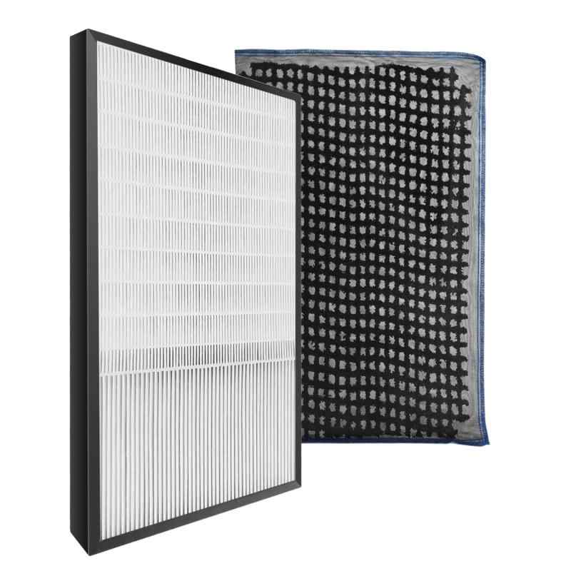 J&amp;H F-ZXJP90集じんフィルターとF-ZXFD70 脱臭フィルター F-VXK90 F-VXK80S F-VXK70空気清浄機用交換フィルター F-VC70XK F-VXJ90 F-VXJ70 F-VC70XJ HEPAフィ...