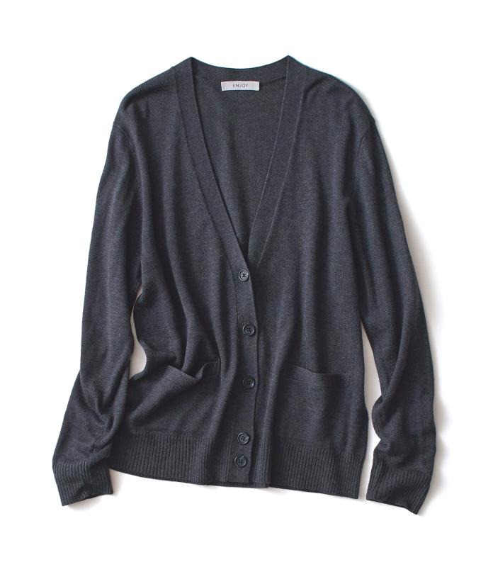 [カーシーエンジョイ] カーシーカシマ ENJOY EWG723 Soft Acrylic Cardigan カーディガンカーシーカシマ ENJOY EWG723 Soft Acrylic Cardigan カーディガン