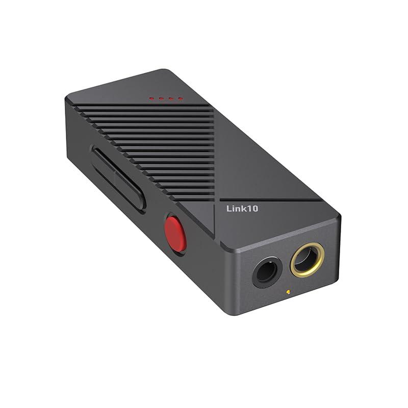 xDuoo LINK10 Mini USB DAC CS43131+ ヘッドホンアンプ 300mW@32Ω 25g 軽量 PCM 32Bit/384kHz HiFi DAC 3.5/4.4mmヘッドホン出力 1.0/2.0 2種類USBモー...