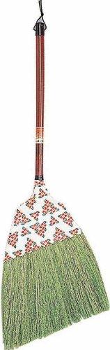 アズマ工業 室内用ほうき 天然素材 短柄 らんらん 柔らかな掃き心地 玄関・室内掃除に最適サイズ:幅34.5×高さ80.4×奥行2.5素材・ホーキ草:竹:カシュー塗