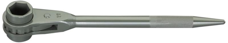 エスコ(ESCO) 片口ラチェットレンチ 35mm/535mm EA602AP-35材質:ハンドル:SS400爪:S45C6ポイント片爪タイプ対辺:35mm厚み:60mm