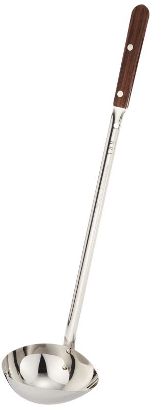 玉虎堂製作所 MA 18-8 ローズ柄 横口サービスレードル 180cc外寸 :78×125×370(柄長)mm製品重量:170g材質:18-8ステンレス容量:180cc