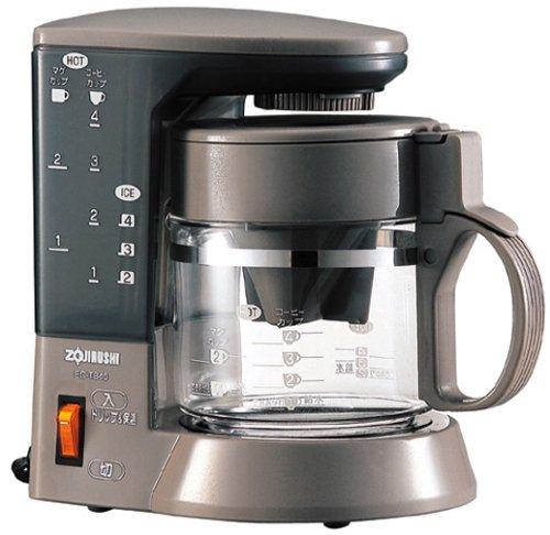 ZOJIRUSHI 珈琲通 コーヒーメーカー ハーブブラウン EC-TB40-TDコーヒーの味わいを引き立てる浄水タイプ高速ドリップ約6分(コーヒーカップ4杯時)水量が一目でわかる水タンクバスケットをセットしたままコーヒーが注げる<b...