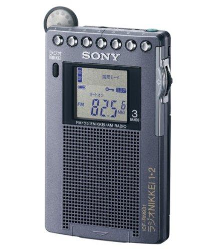 SONY FM/AM/ラジオNIKKEI ポケッタブルラジオ R931 ICF-RN931