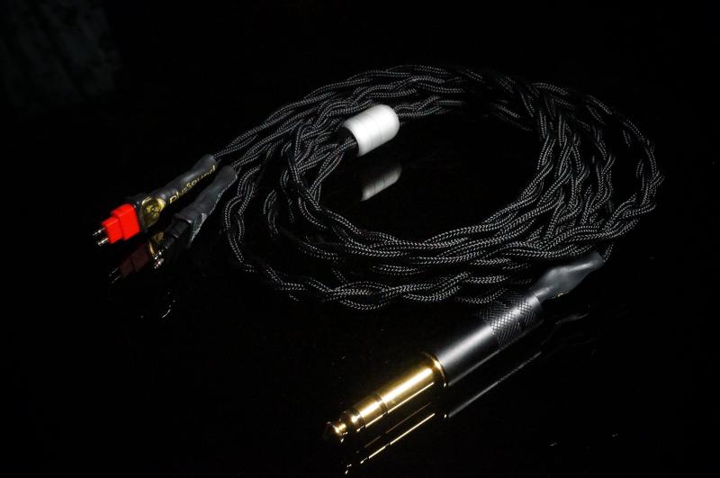 フラグシップモデル PlusSound(プラスサウンド) Poetic Series Custom Cable Sennheiser HD650, HD600, HD25-1:2 交換用アップグレード・ケーブル