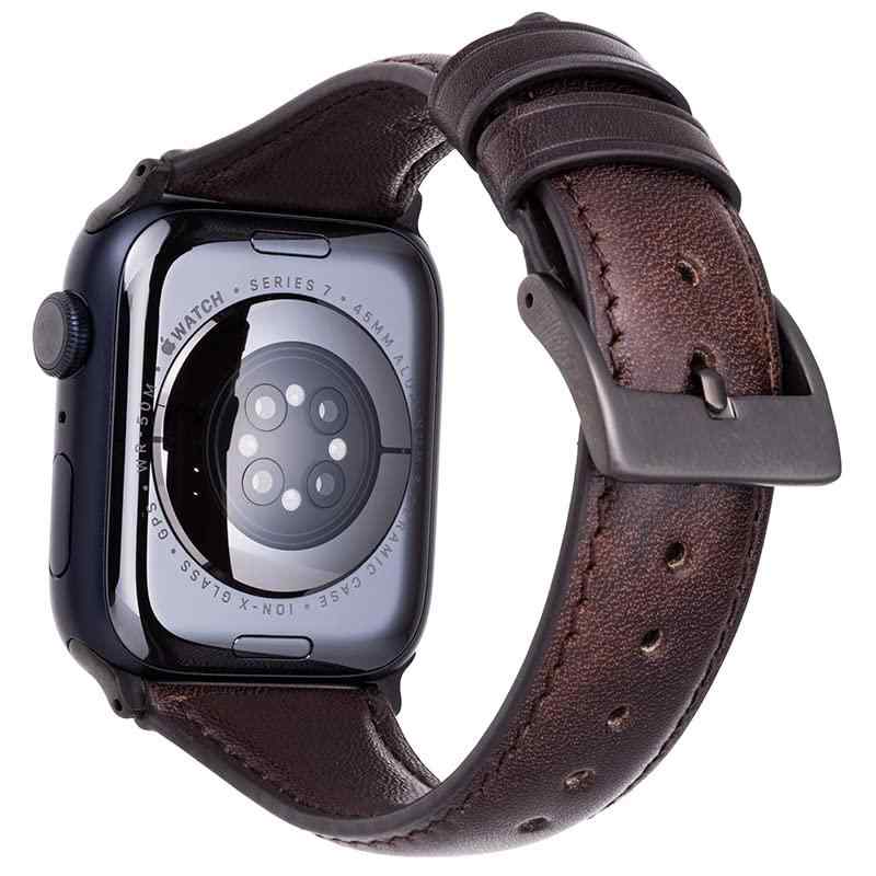 [GRAMAS] ミュージアムカーフレザーバンド AppleWatch用 本革