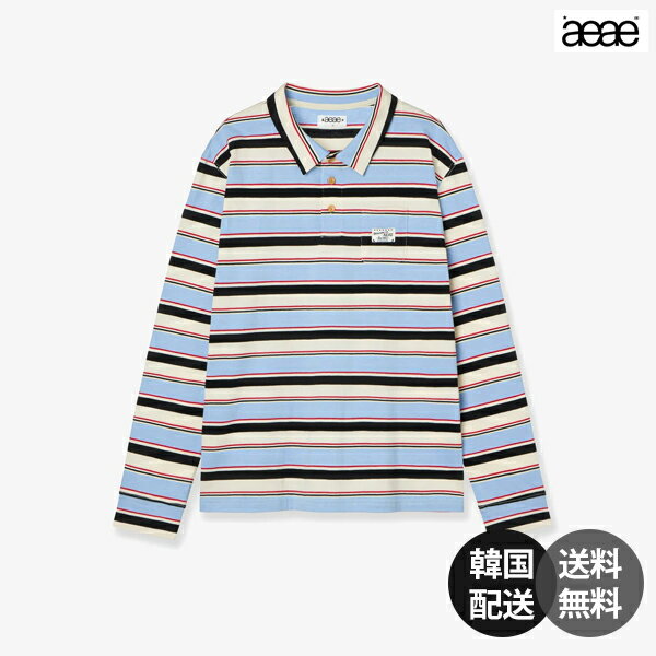 商品情報 商品名aeae Stripe pk t-shirts [skyblue] 仕様 ・色 : スカイブルー（Skyblue） ・素材 : コットン 100％ ・サイズ : ワンサイズ ・肩幅 48cm / 袖丈 59cm / 身幅 6...