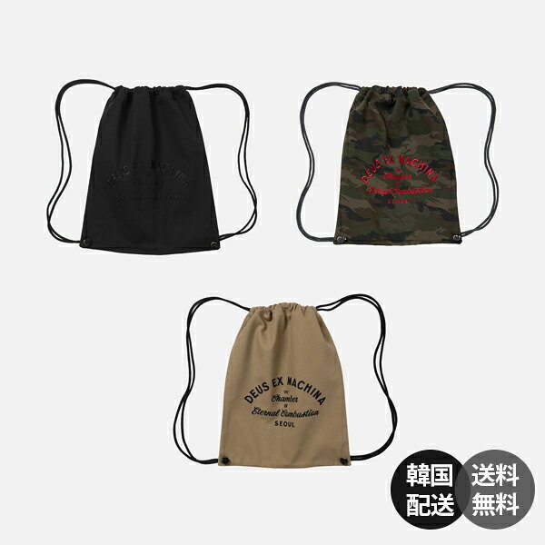 商品情報 商品名Deus Ex Machina String Bag (デウスエクスマキナ ストリングバッグ) 仕様 ・Color : Black(ブラック) / Ivory(アイボリー) / Tan(タン) ・Material : Cot...
