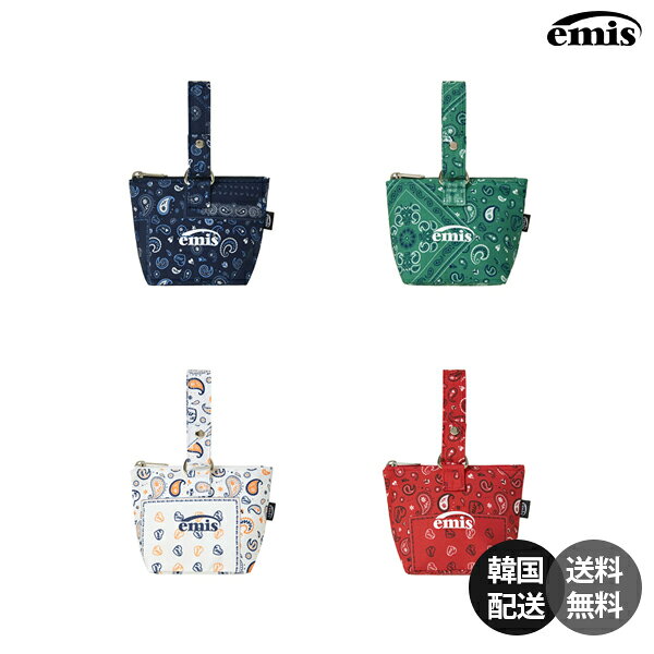 商品情報 商品名emis PAISLEY MINI POUCH (エミス ペイズリー ミニ ポーチ) 仕様 ・タイプ : レディース ファッション / 小物 / ポーチ / ミニポーチ ・デザイン : ペイズリーパターン、ニューロゴディテー...