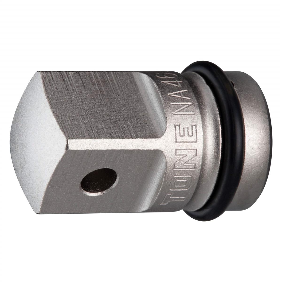 スタイル：1個◆商品名：トネ(TONE) インパクト用ソケットアダプター NA46 差込角12.7mm(1/2") &19.0mm(3/4")全長(mm):42差込角凹(mm):12.7差込角凸(mm):19.0●インパクトレンチなどの動力...
