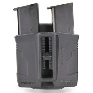 マガジンポーチ FABディフェンス ファブディフェンスベルトループ付きの、マガジンを2本収納できるマグケースFABディフェンス社のダブルマグケース。同社は米軍やイスラエル軍に評価・採用された実績のあるメーカーです。マガジンは.45や10mm...