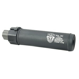 UFC サプレッサー 5.56口径アサルトライフル「UFC サイレンサー SF SOCOM 556RC 14mm逆ネジハイダー付」エアガンをはじめ、ミリタリーグッズ全般を取り扱うエアソフトガンメーカー「UFC」。シュアファイアが5.56口径...