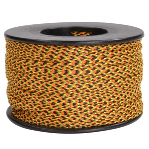 アトウッドロープ NANO CORD黒と蛍光色のオレンジとイエローが編み込まれたナノコードExplode(エクスプロード/爆発)という名前の通り、火花や黒煙を表したデザインが特徴の、ATWOOD ROPE(アトウッドロープ)社製の0.75m...