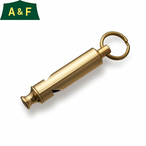 A&F ブラスWホイッスル音程の異なる2つの音を、ユニゾンで発するユニークなホイッスルです。楽器のような独特な個性ある音色は、どんな状況下でも直ぐに聞き分けることが出来ます.■商品サイズL6.8×φ1.3cm■重量27g■原産国JAPAN■...