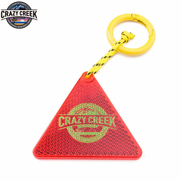 クレイジークリーク リフレクター トライアングルCRAZY CREEK クレイジークリーク リフレクター トライアングルは反射板のキーホルダーです。夜間の安全性を高めてくれるので、キャンプやトレッキングのみならず日常生活にもおすすめのアイテ...