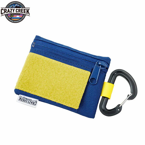クレイジークリーク ループ パスワレットCRAZY CREEK クレイジークリーク ループ パスワレット は個性的なデザインと実用性を兼ね備えたカラビナ付きのパスケースです。タクティカルライクな面テープをクレイジークリークらしくポップでカラ...