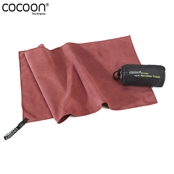 COCOON コクーン マイクロファイバータオル ウルトラライトは軽量かつ、コンパクトなタオルです。 付属の収納袋に入れると非常にコンパクトになるので、旅行やキャンプ等に最適です。タオルの重量の約4倍の水分を高速吸収しますが、絞るとほぼ乾い...