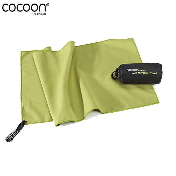 COCOON コクーン マイクロファイバータオル ウルトラライトは軽量かつ、コンパクトなタオルです。 付属の収納袋に入れると非常にコンパクトになるので、旅行やキャンプ等に最適です。タオルの重量の約4倍の水分を高速吸収しますが、絞るとほぼ乾い...