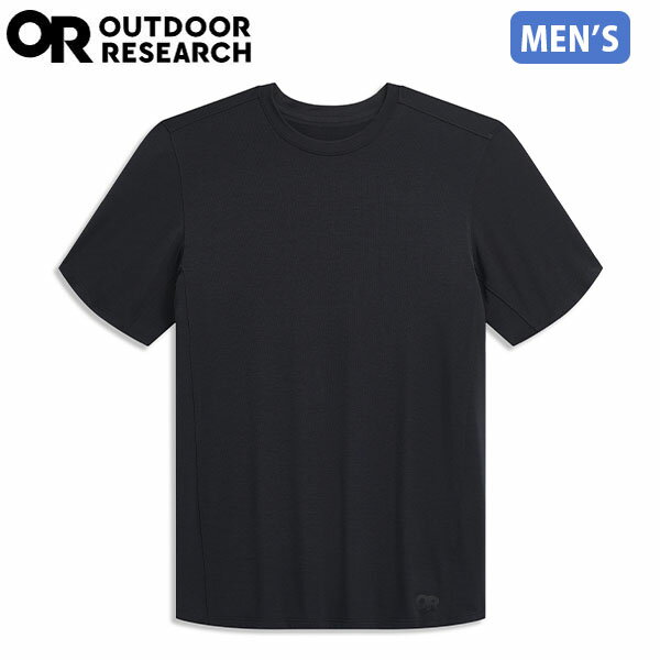 OUTDOOR RESEARCH アウトドアリサーチ メンズ エクリプス サン Tシャツは、優れた吸湿速乾性と防臭効果を備え、強い日差しの中でも快適なコンディションを維持する男性向けテクニカルTシャツです。 太陽が照りつけるトレイルでのハイ...