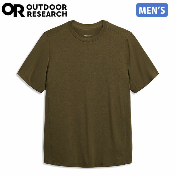 OUTDOOR RESEARCH アウトドアリサーチ メンズ エクリプス サン Tシャツは、優れた吸湿速乾性と防臭効果を備え、強い日差しの中でも快適なコンディションを維持する男性向けテクニカルTシャツです。 太陽が照りつけるトレイルでのハイ...