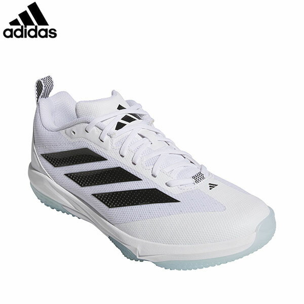 JH6742アディゼロ インパクト 2.0 ターフフットウェアホワイト/コアブラック/コアブラック軽く、応用範囲の広い、アディゼロ インパクト 2.0 ターフ ベースボールシューズがターゲットにしているのは、ダイナミックなプレーヤー。テキス...